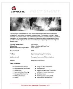 Capsonic - Pivot Point Marketing